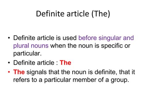 Articles And Determiners Pptx
