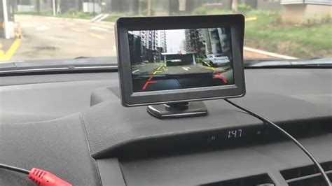 มอนิเตอร์รถยนต์ 5 นิ้ว Tft Lcd 5 นิ้ว Hd ดิจิทัล 16 9 หน้าจอ 800 480 อินพุตวิดีโอ 2 ทาง สําหรับ