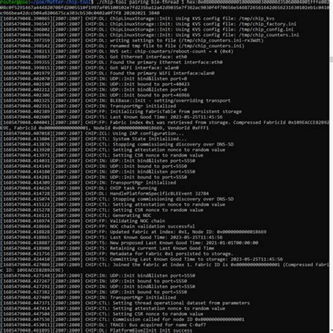 Matter Over Thread Commissioning Failed Nordic Q A Nordic DevZone Nordic DevZone