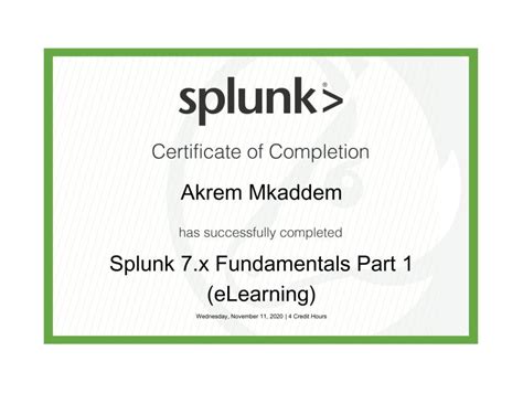 Akrem Mkaddem On Linkedin Splunk