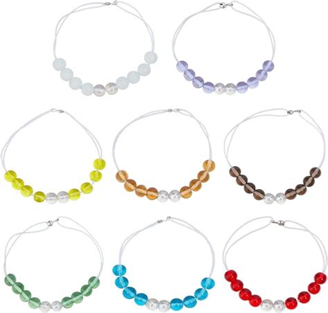 8pcs Golf Score Counter Beads 8 Colors Golf Bead Count Stroke Score