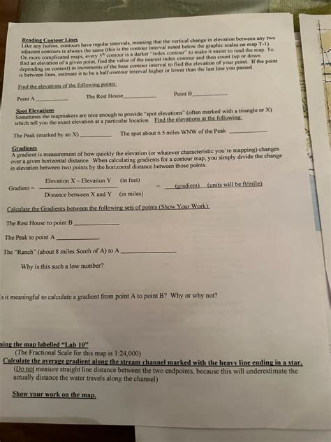 Reading Contour Lines Like Any Isoline Contours Have
