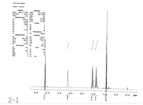annotate the following packet of nmr spectra