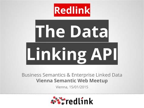 PDF Redlink The Data Linking API DOKUMEN TIPS
