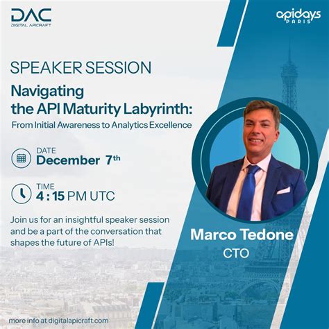 Digitalapicraft On Linkedin Apidays Techevent Api