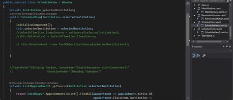 basic data binding radtimeline doesn t work in ui for silverlight