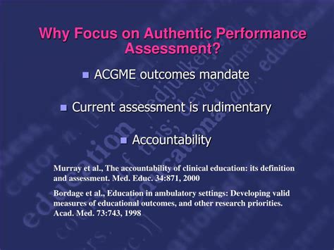Ppt Authentic Performance Assessment Powerpoint Presentation Free