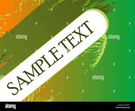 Sample Text On Colorful Background Stock Photo Alamy