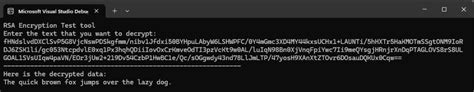 Public Key Encryption In Net Part 1 Rsa Encryption