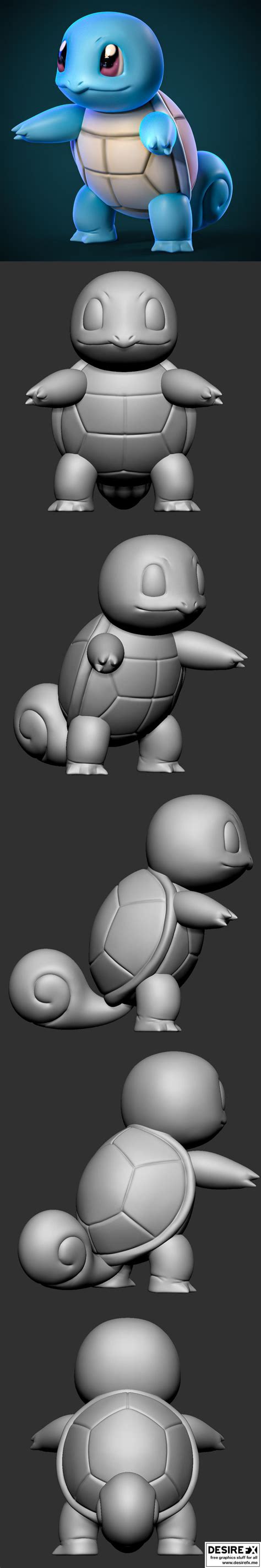 Pokemon 3d Model Blueprint Pokemon 3d Models Free Stl Files Best
