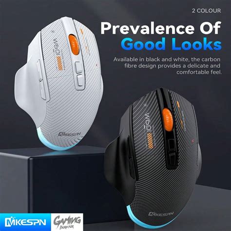 Ergonomic 12800 Dpi Silent Wireless Gaming Mouse 2 4g Tri Mode Wireless Rechargeable Gamer Mouse