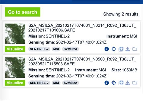 Sentinel 2 L2a Multiple Reprocessed Versions Data Collections