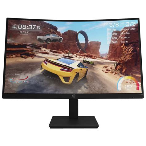 Hp X Qc Qhd Va Led Hz Curved Gaming Monitor Black Techinn