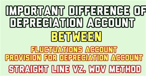 Differences Between Straight Line Method And Diminishing Balance Method Of Depreciation