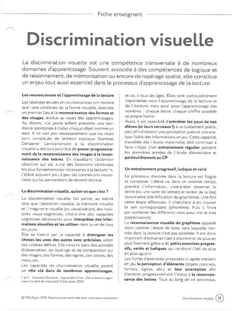 02 Discrimination Visuelle Pdf