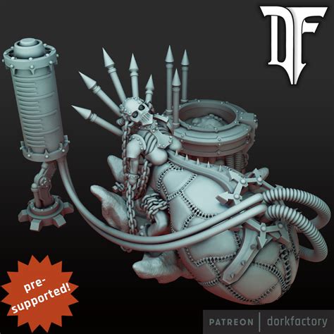 Mother Of Demons Unpainted 3d Printed 32mm Scale Miniature Etsy