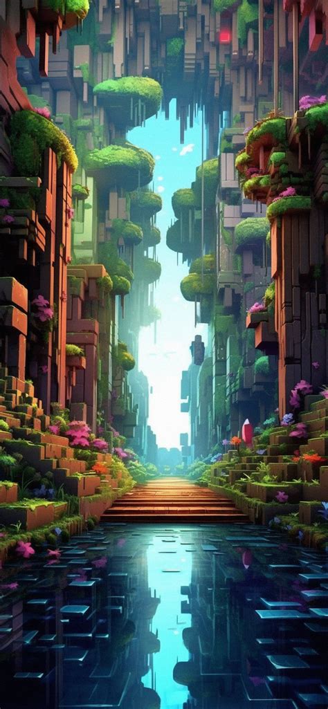 Minecraft Landscape Wallpaper Infoupdate Org