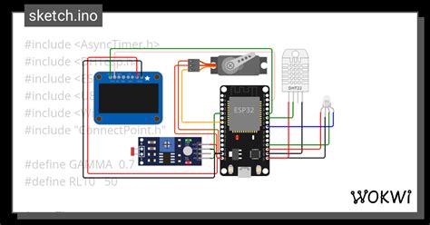 Sensors Combined Wokwi Esp32 Stm32 Arduino Simulator