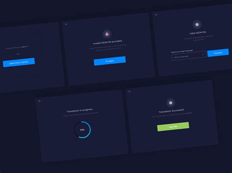 Day 774 Translator App UI Design On Behance