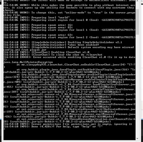 Solved Plugin Error Code When Running A New Class Bukkit Forums
