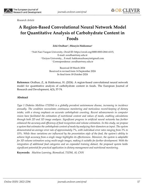 Pdf A Region Based Convolutional Neural Network Model For