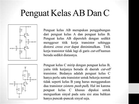 Penguat Transistor Pptx