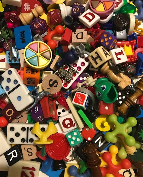 Classic Board Game Pieces