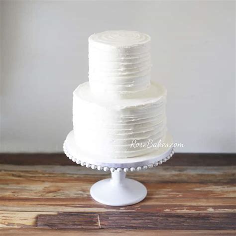 How To Make A Textured Buttercream Cake