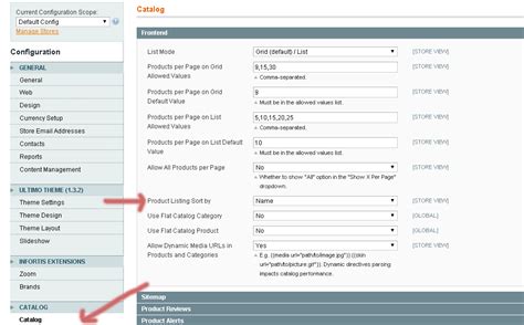 WebWorld Changing Default Category Sort Order In Magento