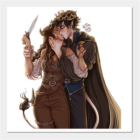 Jude And Cardan By Holly Black Choose From Our Vast Selection Of Art