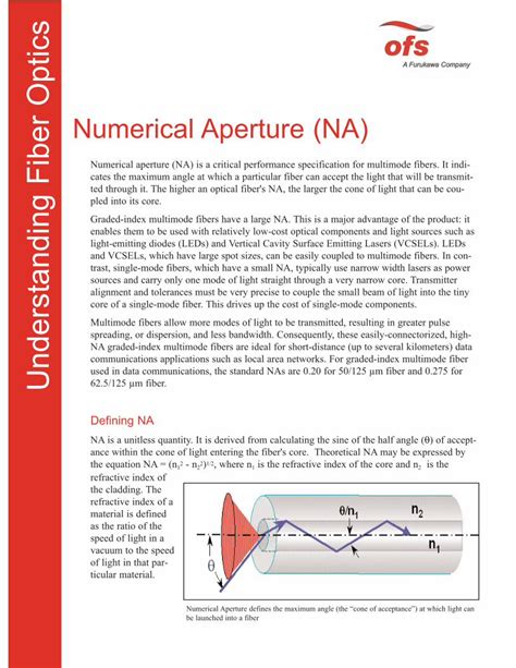 pdf understanding fiber optics numerical aperture pdf dokumen tips