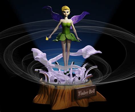 Artstation Tinker Bell 3d Print Model Game Assets