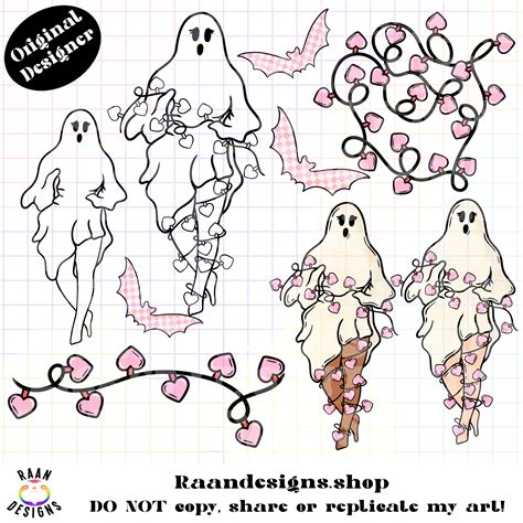Valentine Ghost Elements Raan Designs