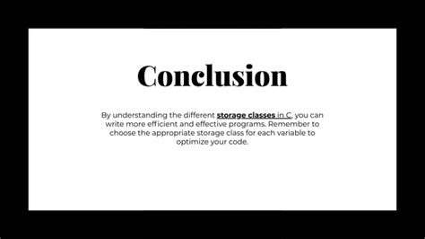 Understanding Storage Classes In Cpdf