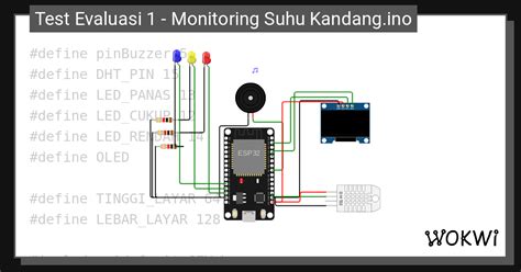 Test Evaluasi 1 Monitoring Suhu O Wokwi Esp32 Stm32