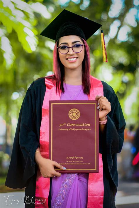 Nipuni Dissanayaka On Linkedin 50thconvocation Universityofsrijayewardenepura 16 Comments