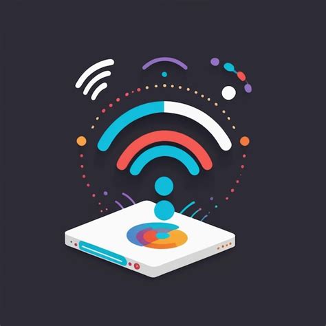 Wifi Icon Premium Ai Generated Image