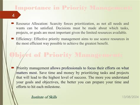 Ppt Priority Managementpptx Mk Thakur Pptx