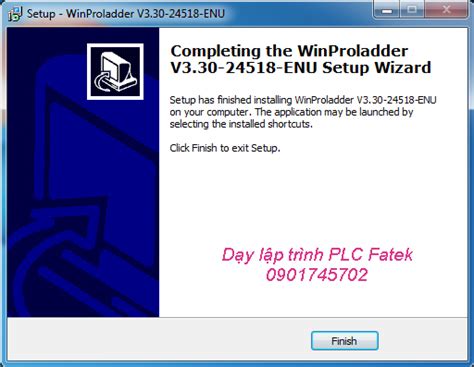phần mềm lập trình fatek plc winproladder v3 3 series fbs