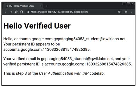 User Authentication Identity Aware Proxy