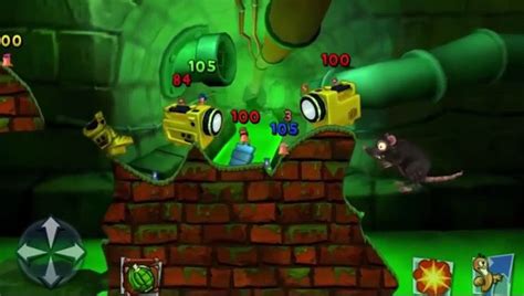 Игра Worms 3 - кровавая бойня червяков