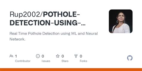 Github Rup2002pothole Detection Using Cnn And Machine Learning Real Time Pothole Detection