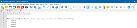 Toolbar Color Icons For Notepad Notepad Community