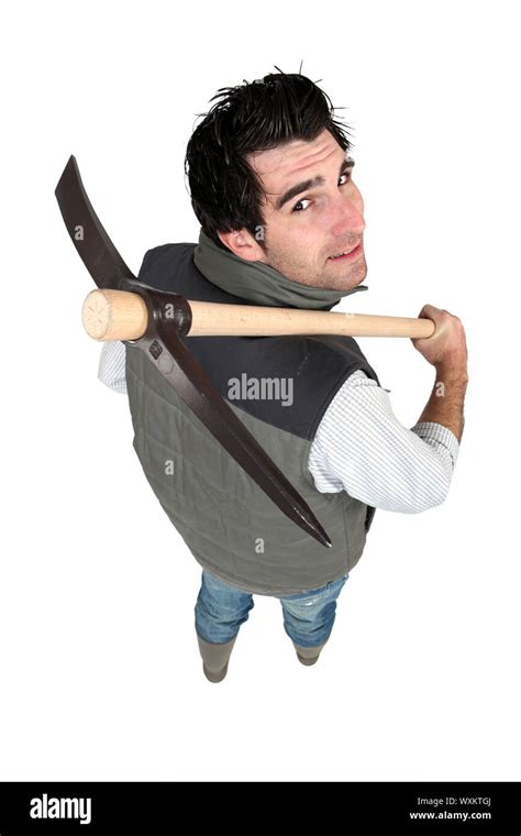 Pick Mattock Cut Out Stock Images Pictures Alamy