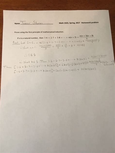 solved prove using the first principle of mathematical