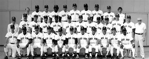 Timeline 1980 1989 Fenway Park Living Museum Boston Red Sox