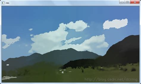 Opencv均值漂移pyrmeanshiftfiltering彩色图像分割流程剖析opencv Pyrmeanshiftfiltering Csdn博客