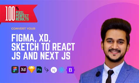Convert Figma To React Xd To React And Psd To React Using React