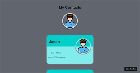React Map Data To Components Codesandbox