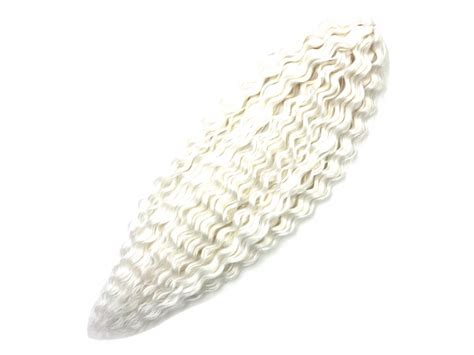 Wavy Kanekalon Ariel 55cm 300gr White Kanekalon Store Cz